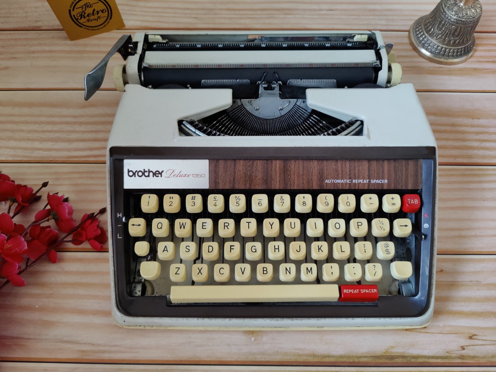 Brother Deluxe 1350 – Fully Functional Typewriter – The Retro Craft